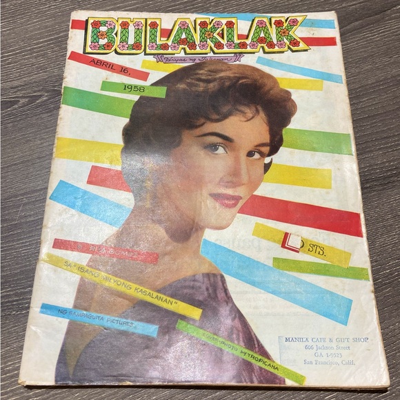 Bulaklak | Art | Rare April 958 Bulaklak Golden Age Filipino Pinoy ...